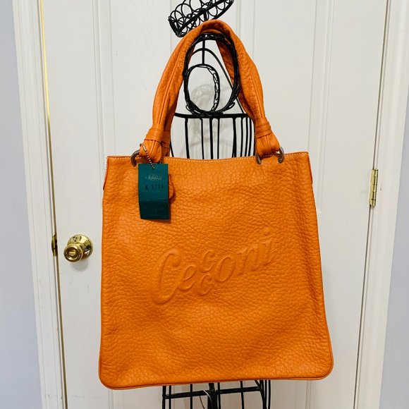 Cecconi Piero | Bags | Cecconi Piero Firenze Genuine Pebbled Leather ...
